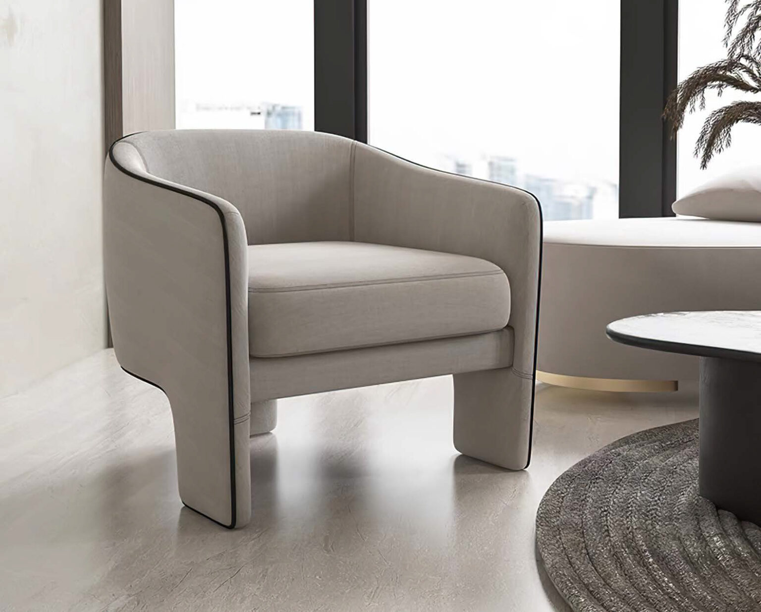 Contemporary And Comfortable Luxury Hotel Armchair | Elegant Hotel ...