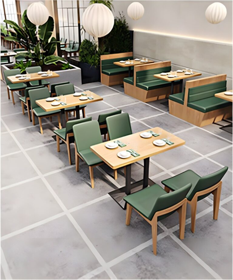 Classic Upholstered Modern Seats And Tables For Cafés | Elegant Hotel ...